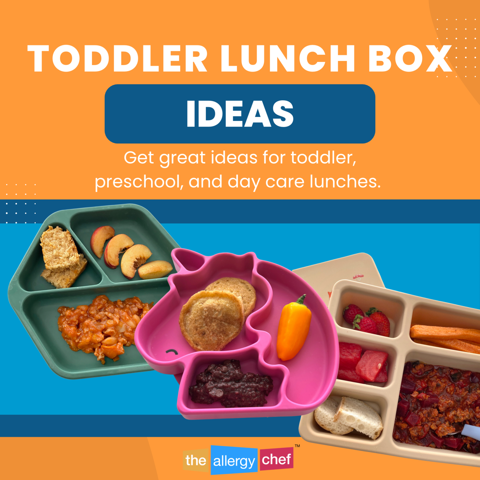 Easy Toddler Lunch Box Ideas for School & Daycare | The Allergy Chef™