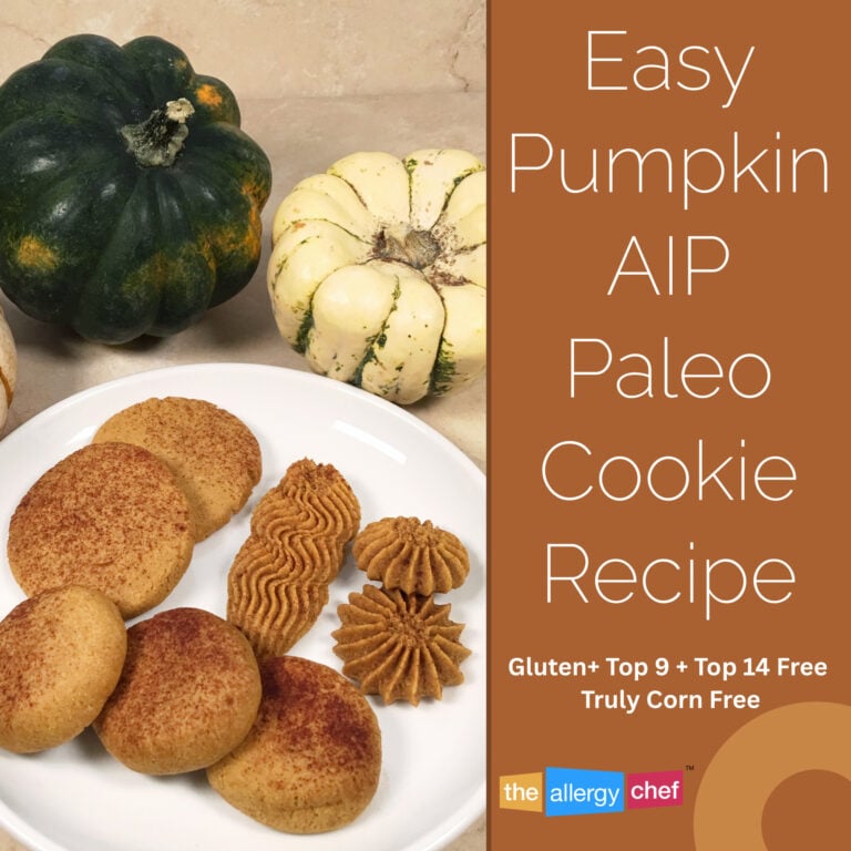 Easy AIP Paleo Pumpkin Cookie Recipe: Corn & Egg Free, Vegan | The ...