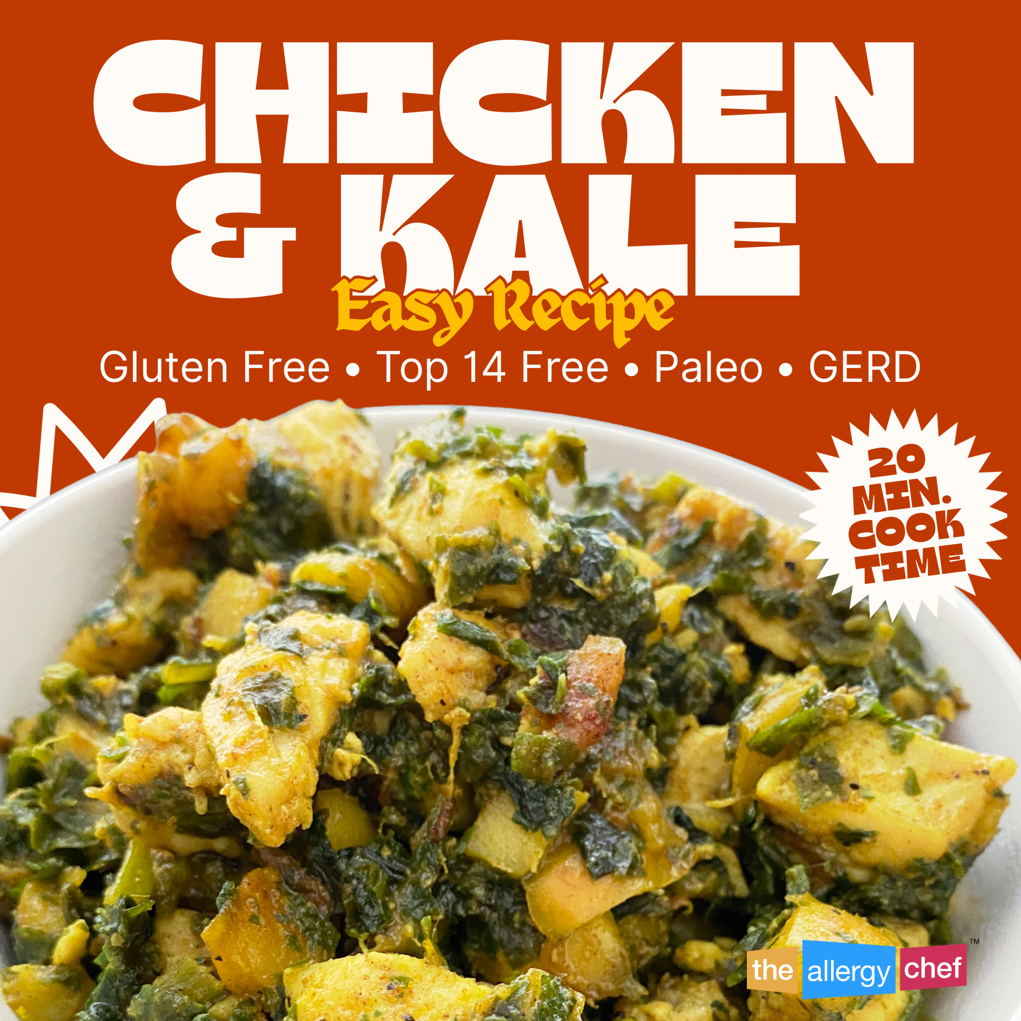 Easy Skillet Chicken and Kale Recipe with Dates, Top 14 Free | The ...
