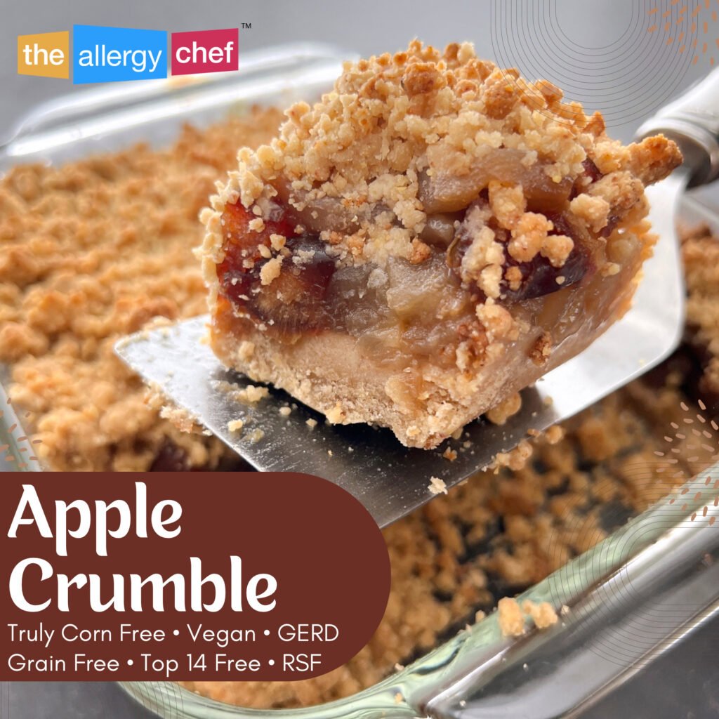 Vegan Apple Crumble Recipe: Grain Free, Top 14 & Corn Free | The ...