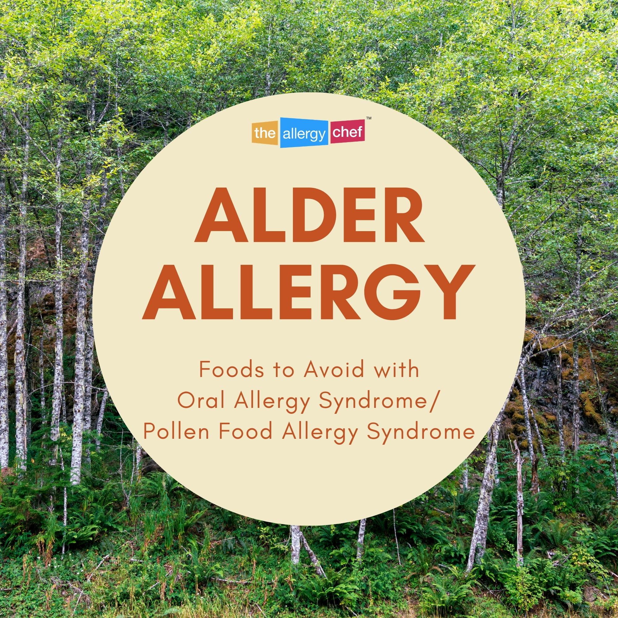 Oral Allergy Syndrome Cross Reactive Foods Chart (PFAS) | The Allergy Chef™