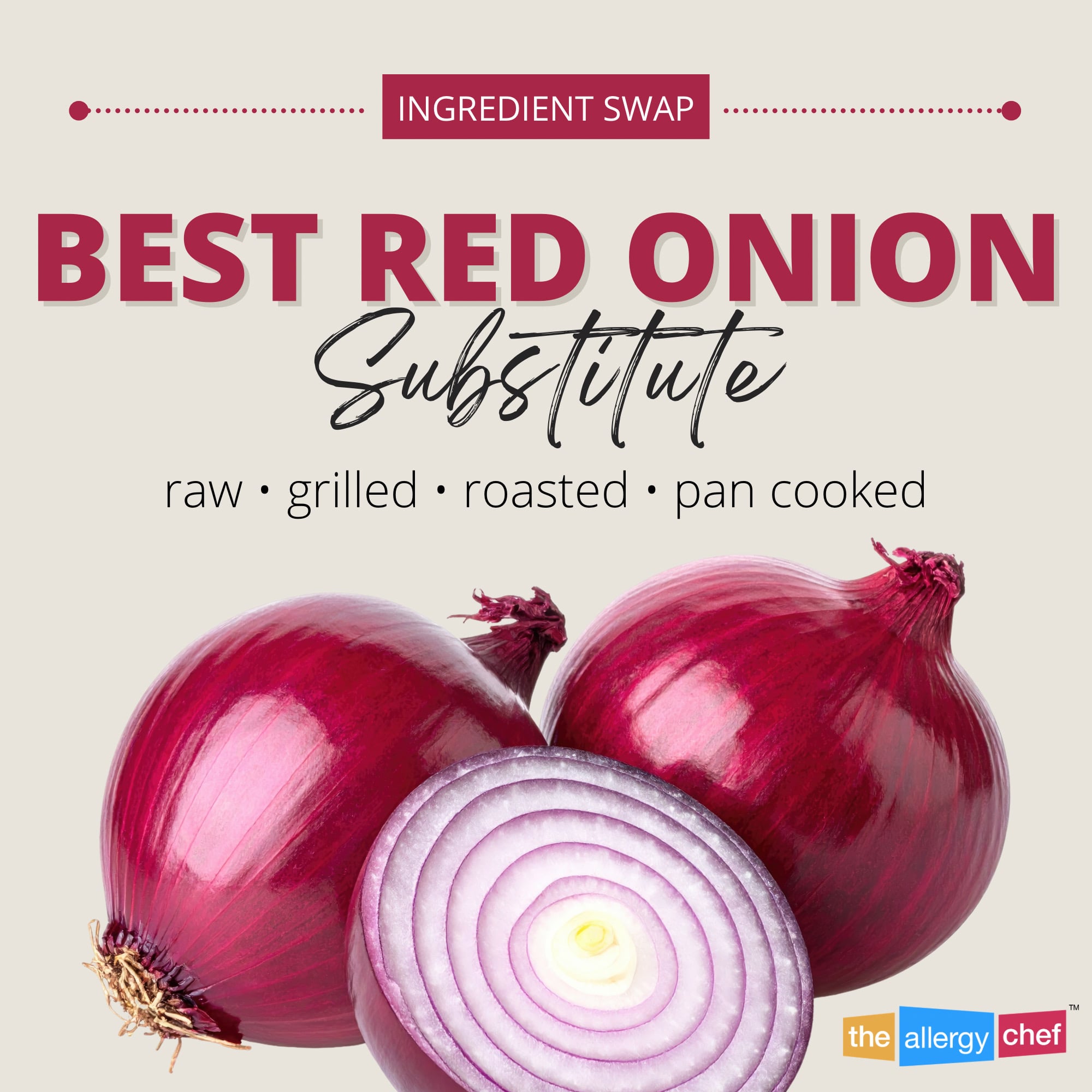 Best Red Onion Substitute in Cooking & for Raw Onions | The Allergy Chef™
